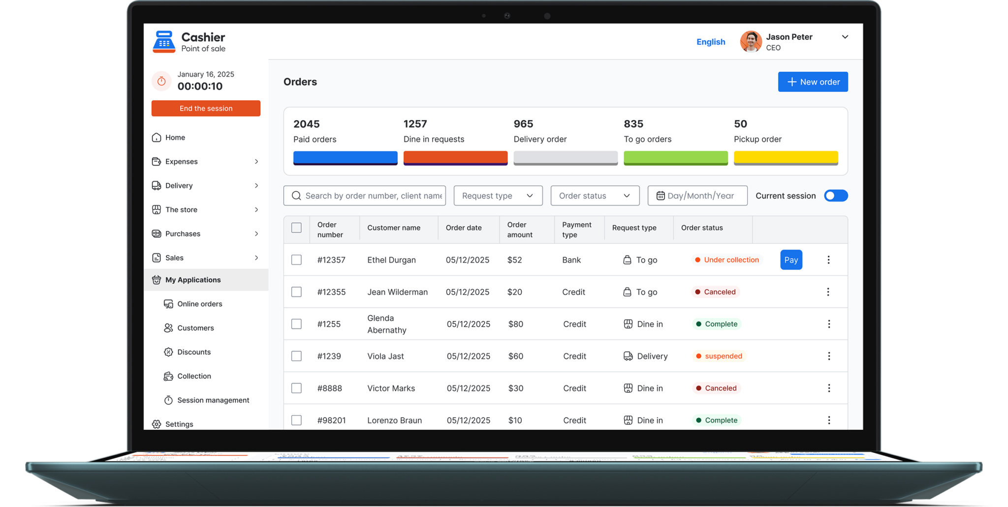 Cashier POS | Free POS System for Restaurants & Retail